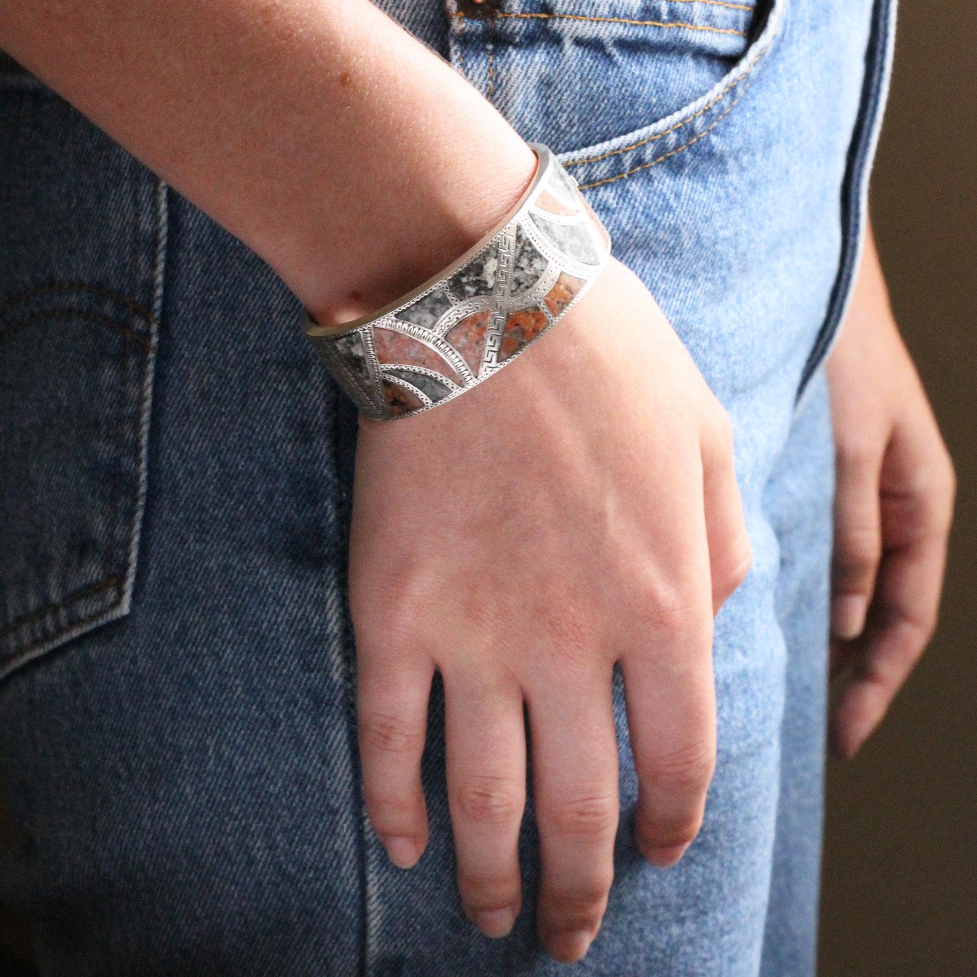 Aesthetic Aberdeen Granite Bracelet — Erica Weiner