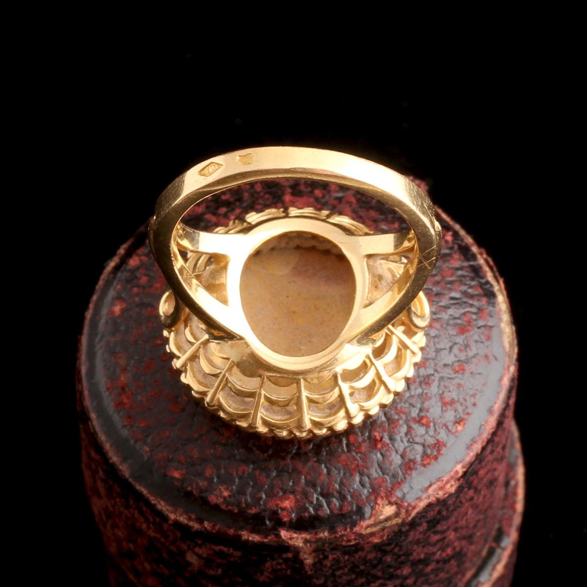 Vintage “Plus qu'hier, moins que demain” Ring — Erica Weiner