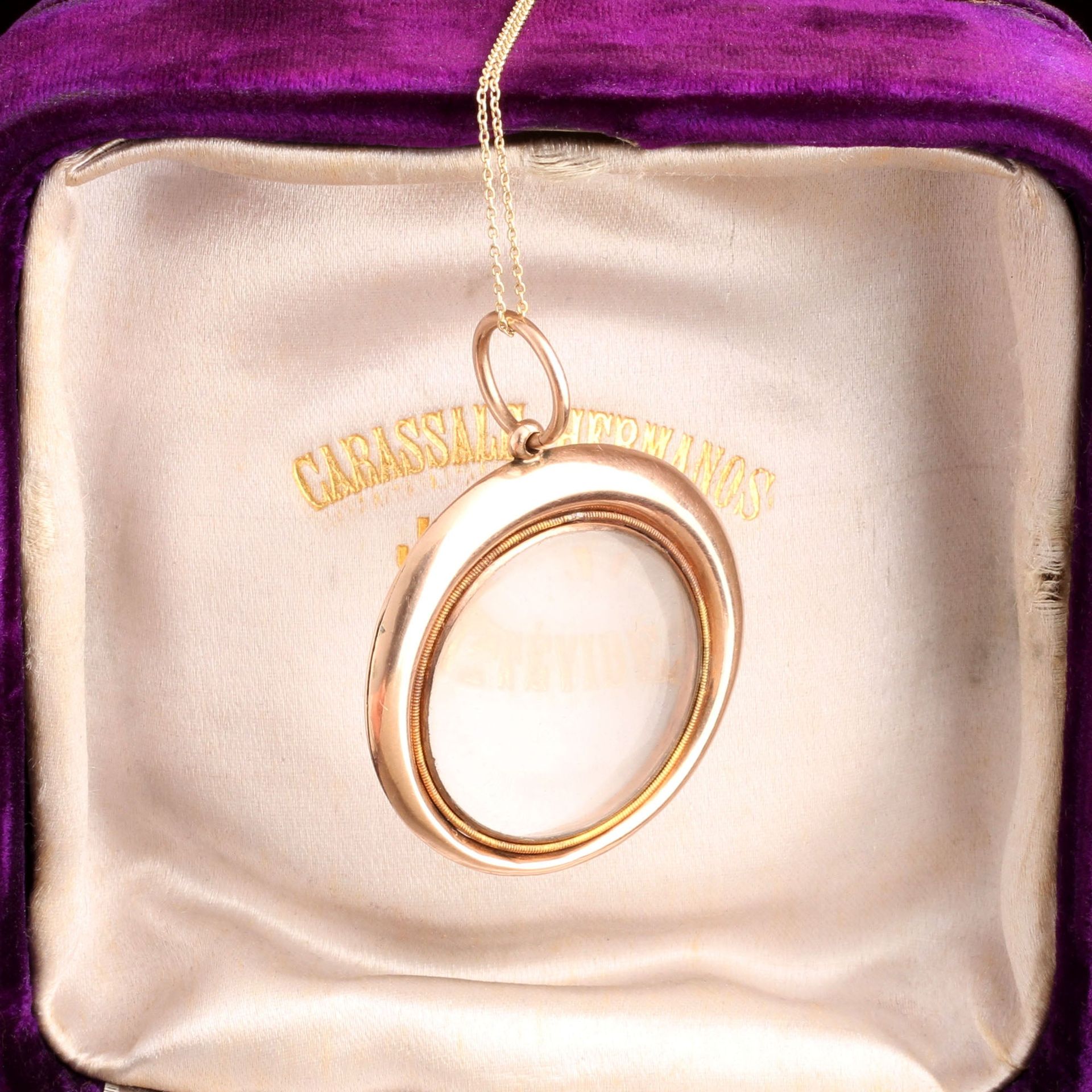 Georgian Calibrated Gold Locket