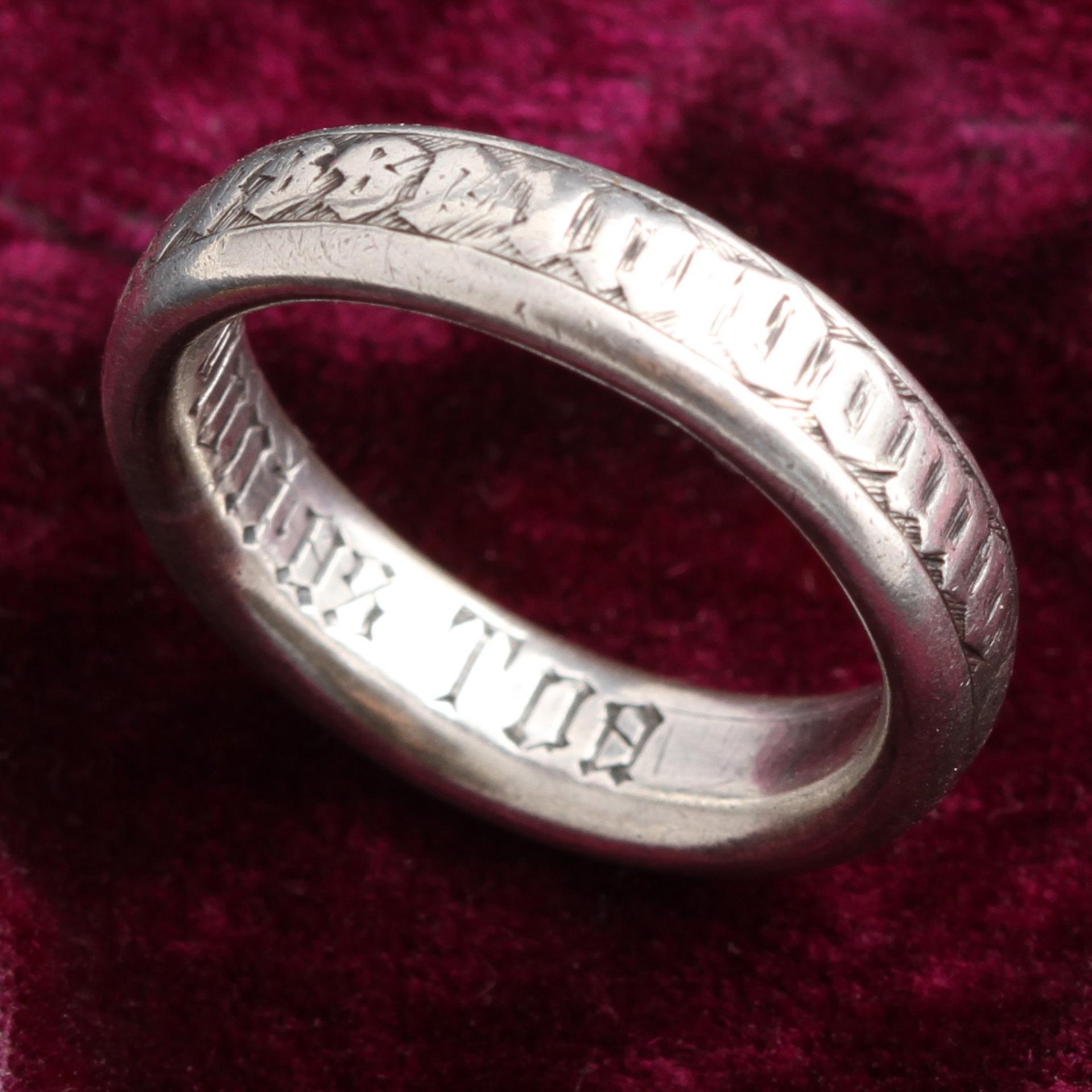 18th Century Silver Nun's Ring — Erica Weiner