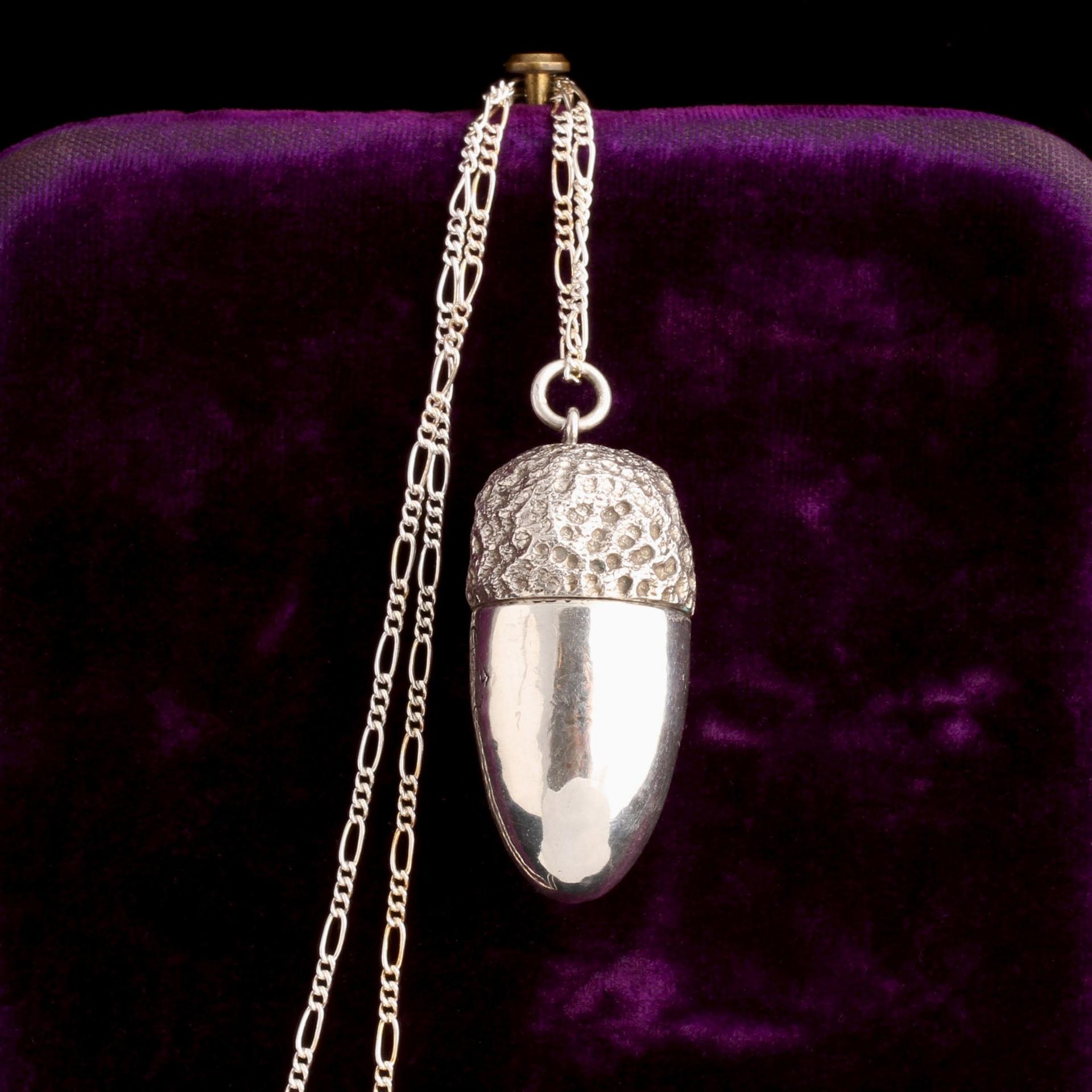 Victorian Acorn Case Necklace — Erica Weiner