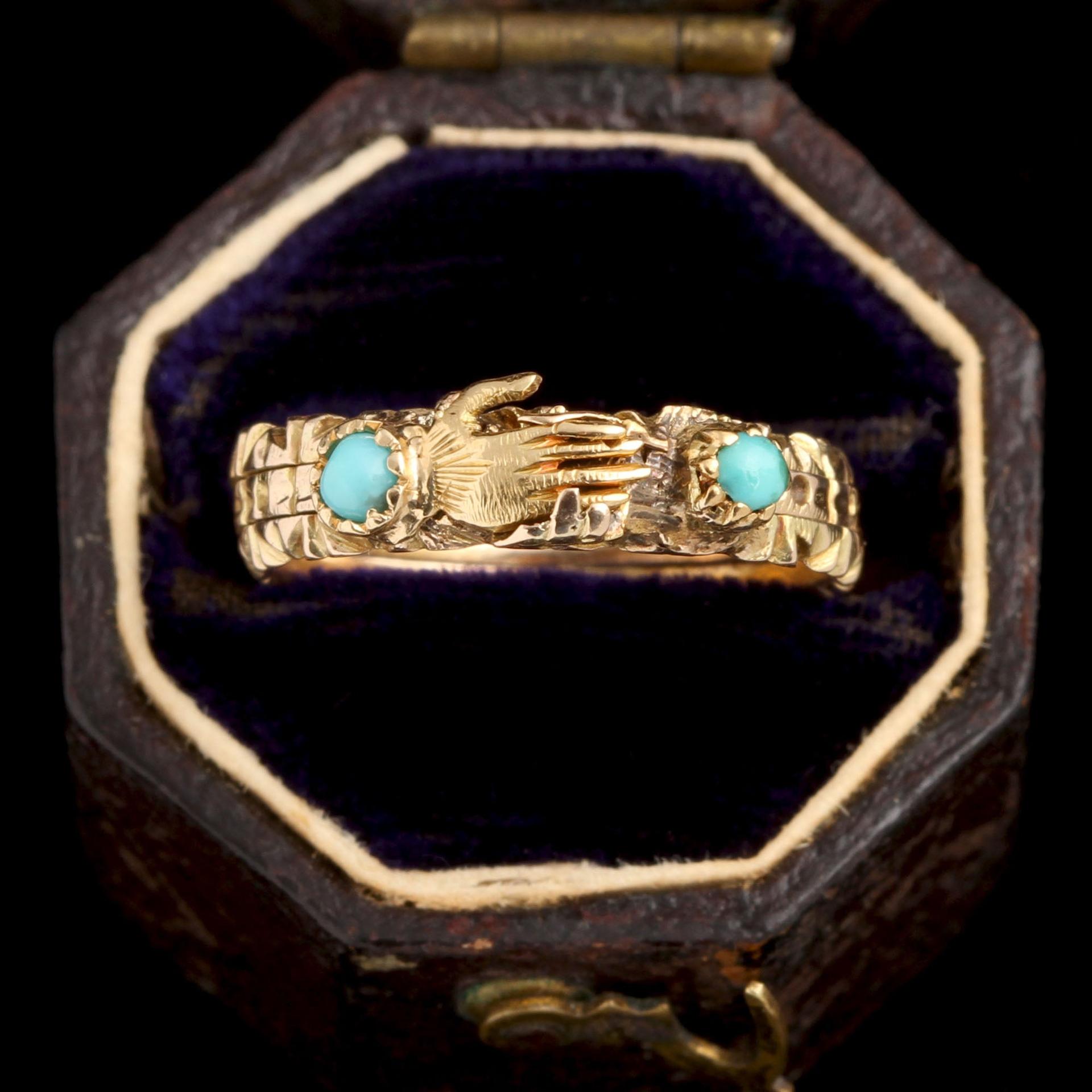 Georgian Fede Gimmel Ring — Erica Weiner