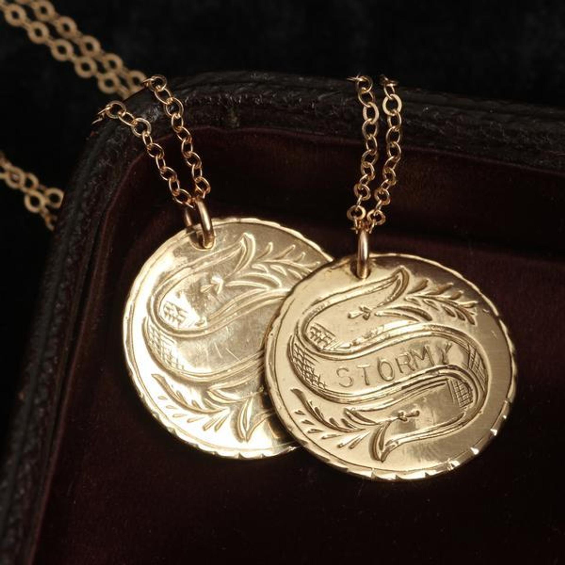 10k Gold Customizable Love Token Necklace — Erica Weiner