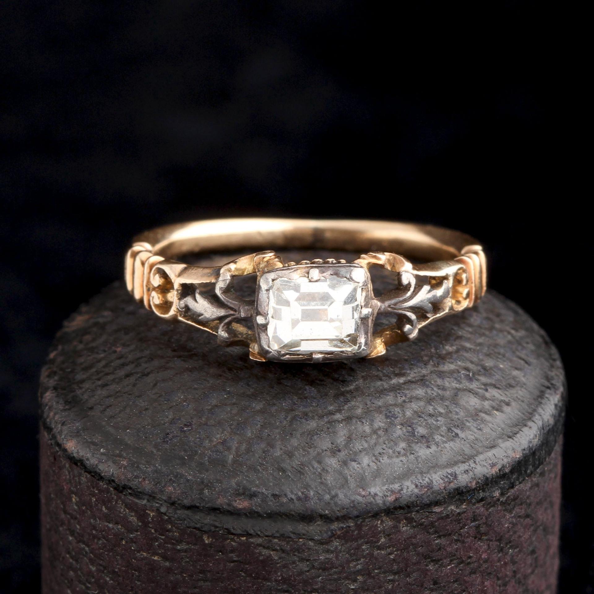 Late 18th Century Table Cut Diamond Ring — Erica Weiner