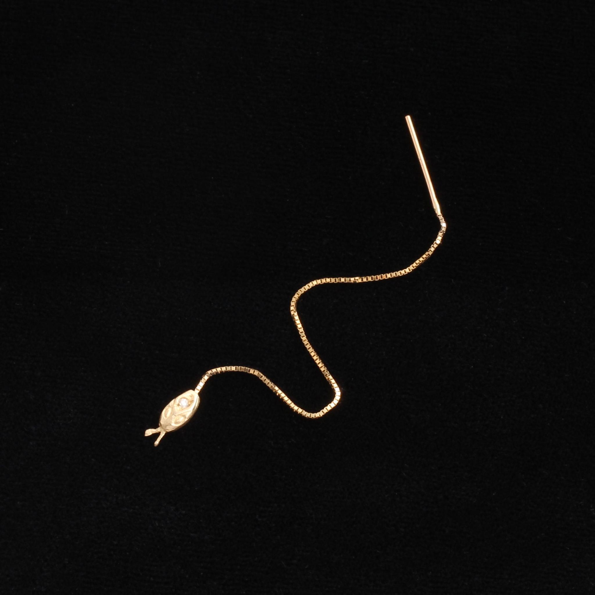 Snake Threader (14k Yellow Gold) — Erica Weiner