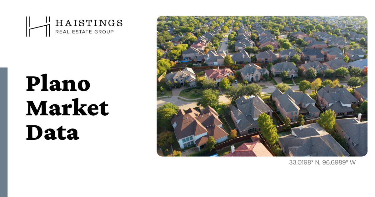 Plano TX Real Estate Market Data 2026 | Current Housing Statistics