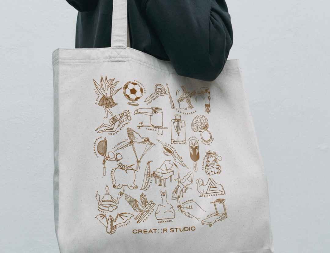 Creator Studio | Custom Printed Tote Bag