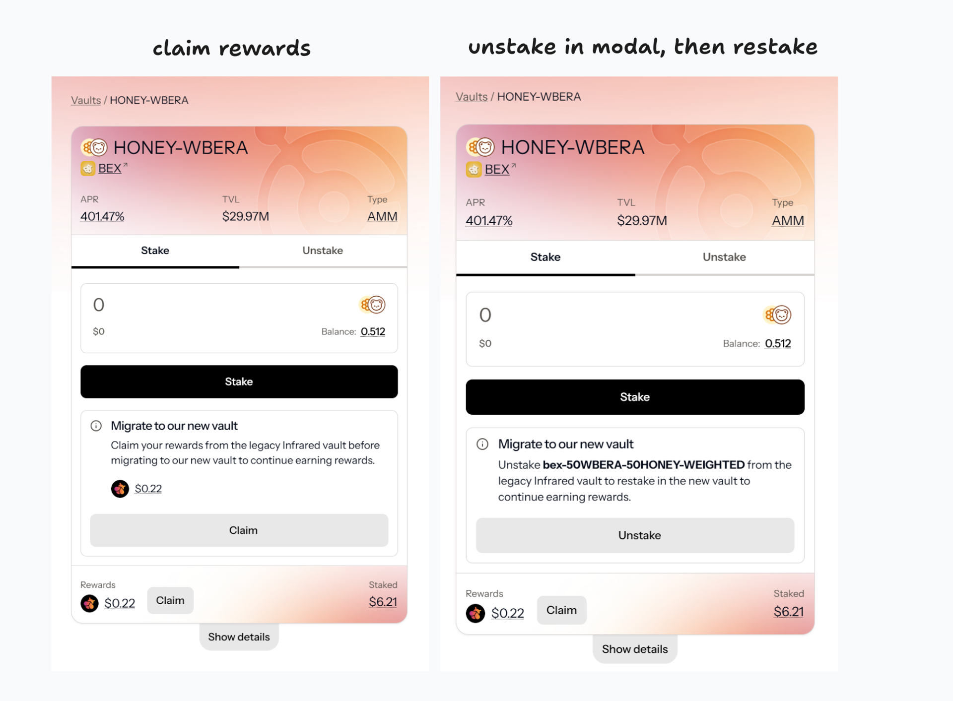 Infrared vaults migration | Blog | Infrared Finance