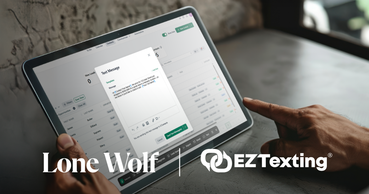 Introducing effortless texting with EZ Texting in Lone Wolf Relationships
