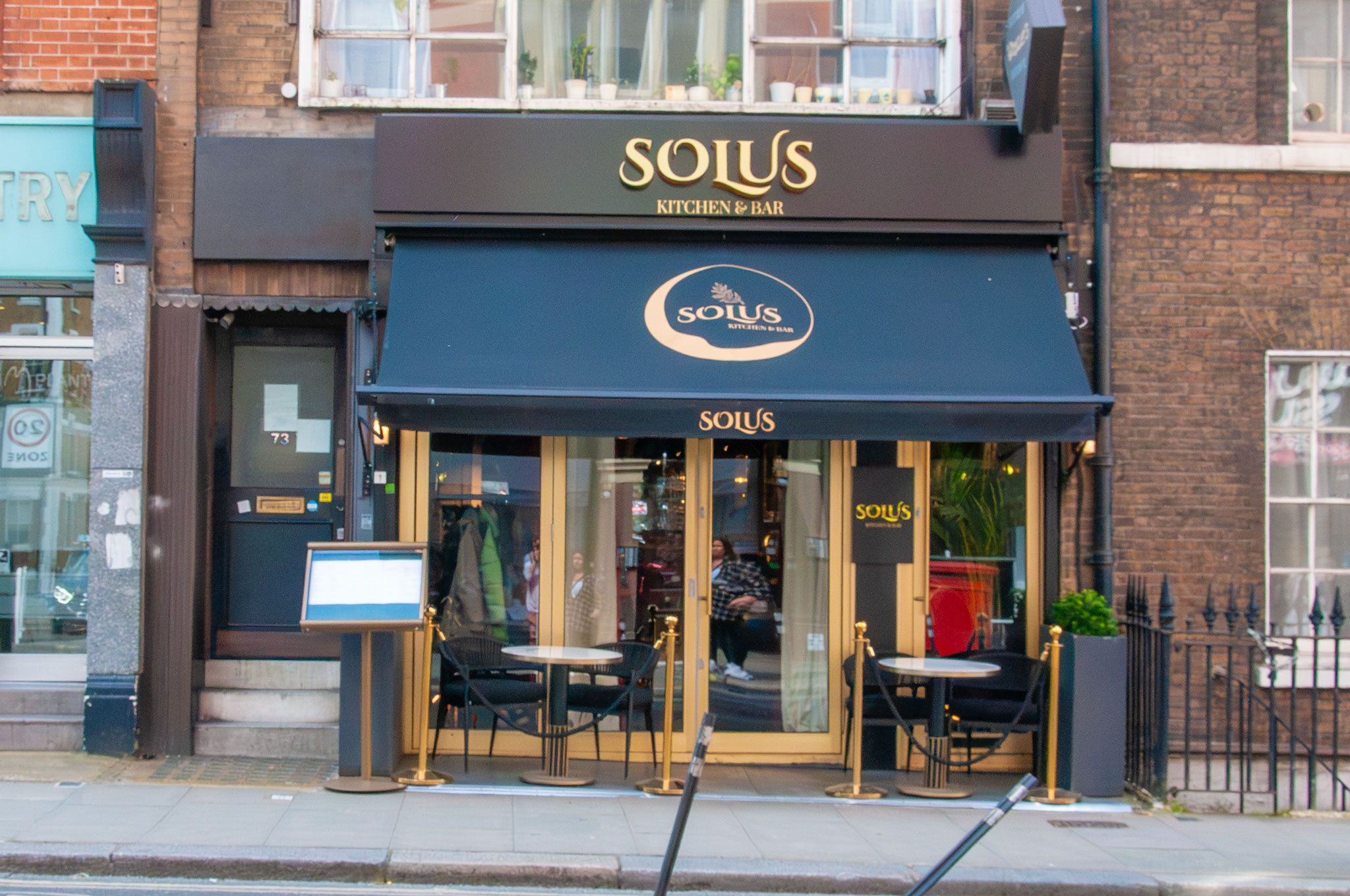 Solus Restaurant & Bar | Bloomsbury - London