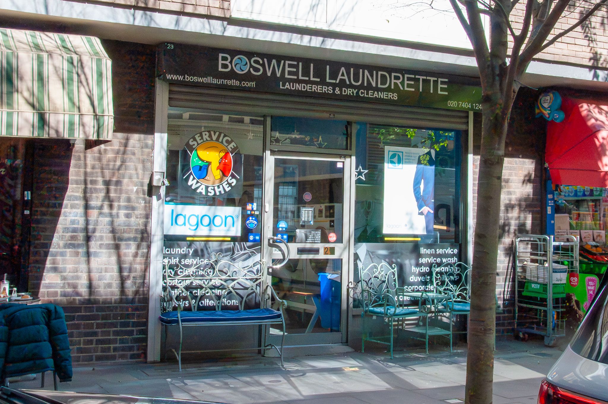 Boswell Laundrette | Bloomsbury - London