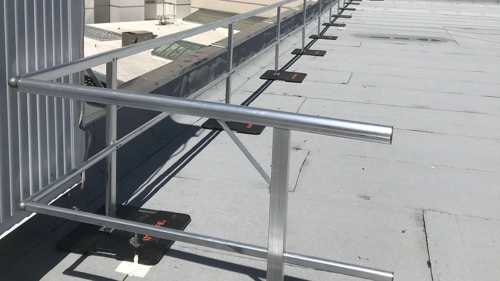 Rooftop Guardrail | Simple Safety Solutions | Simple Safety Solutions