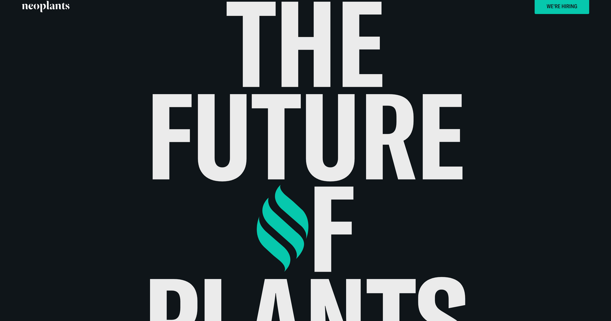 Neoplants - The Future of Plants