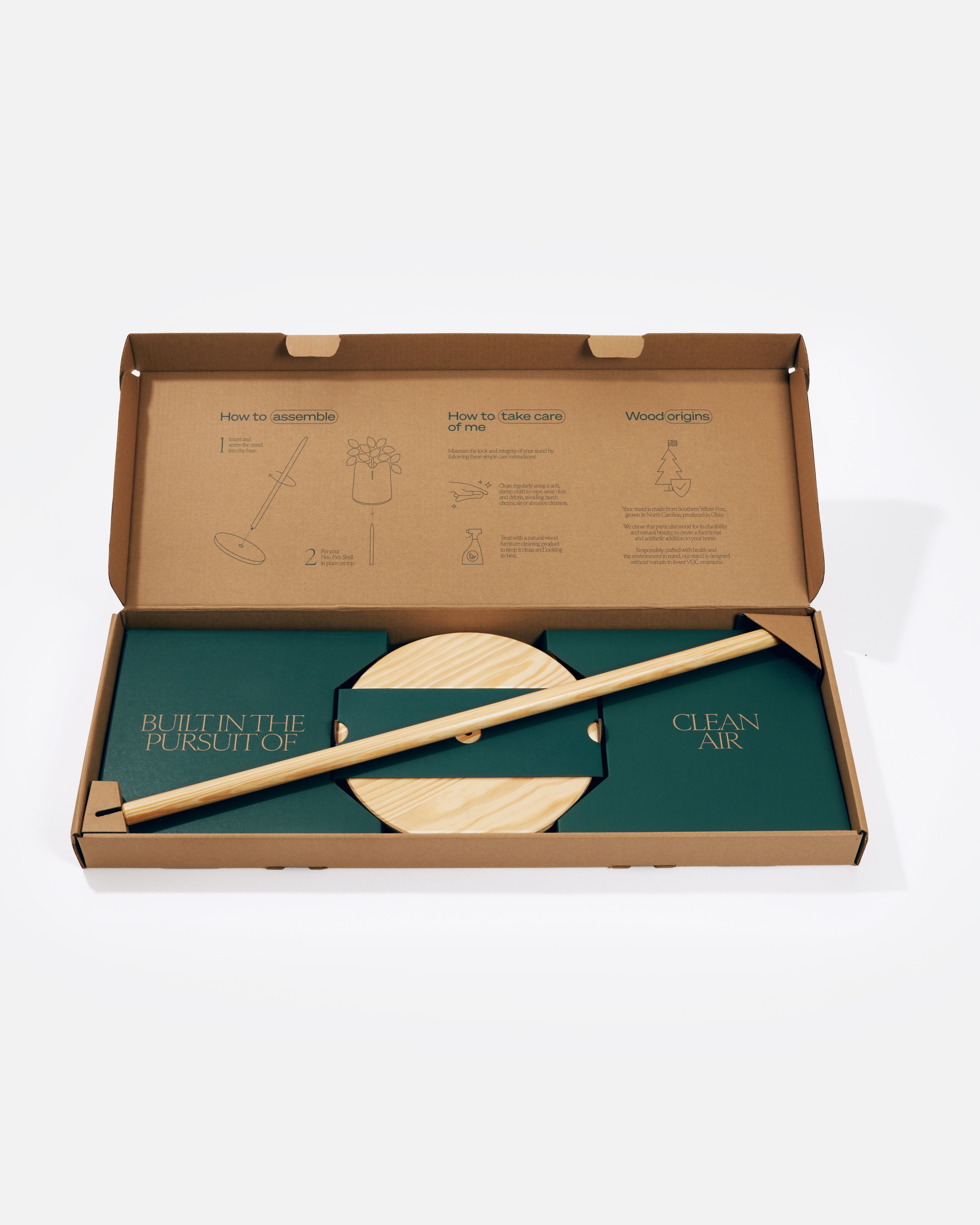 The Stand - Minimalist Plant Display Stand for Air-Purifying Plants ...