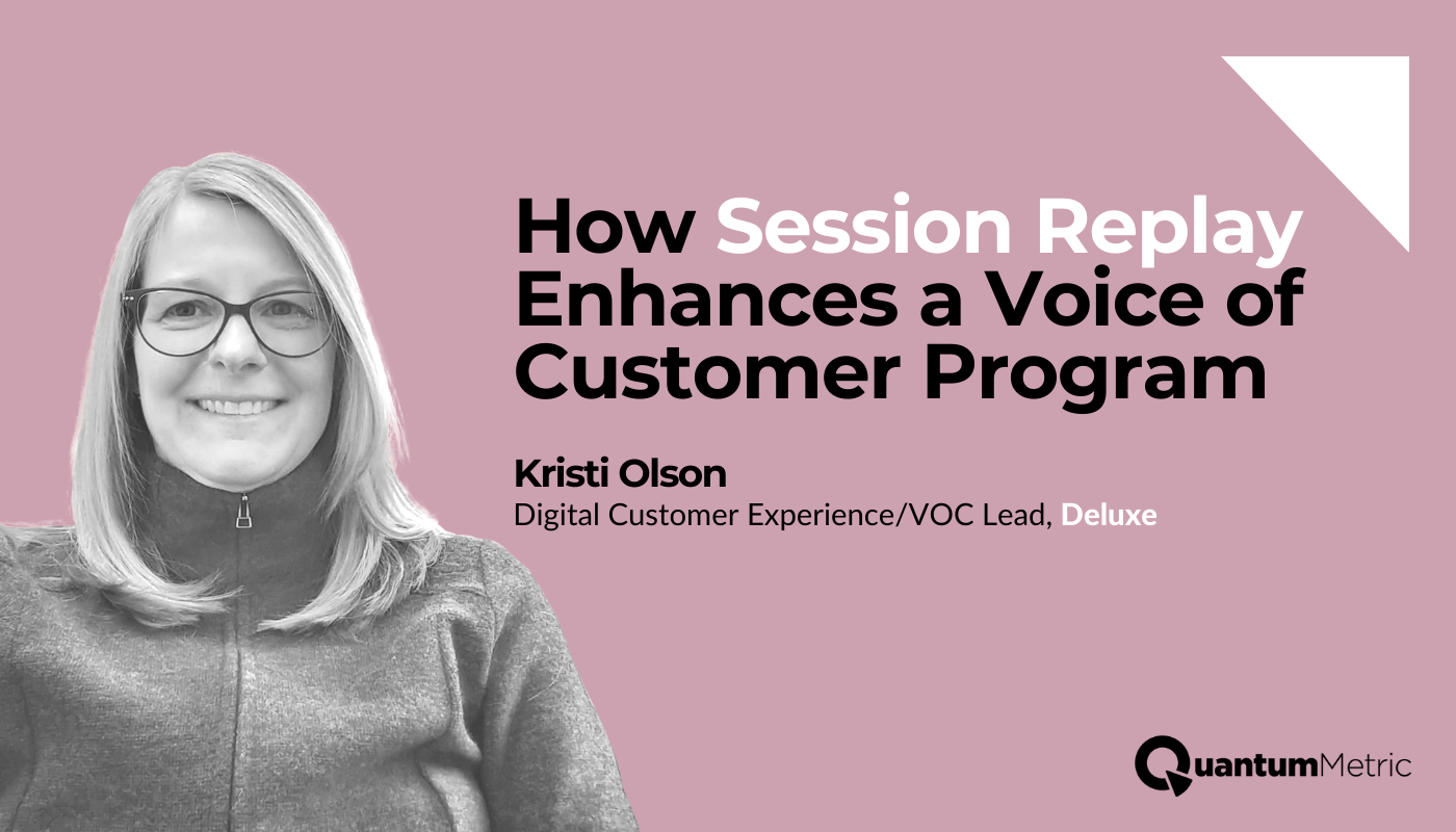 Boost Your Customer Voice Program with Session Replay Insights