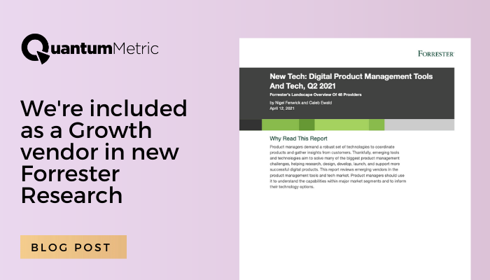 Quantum Metric Named Among Vendors in Forrester Research