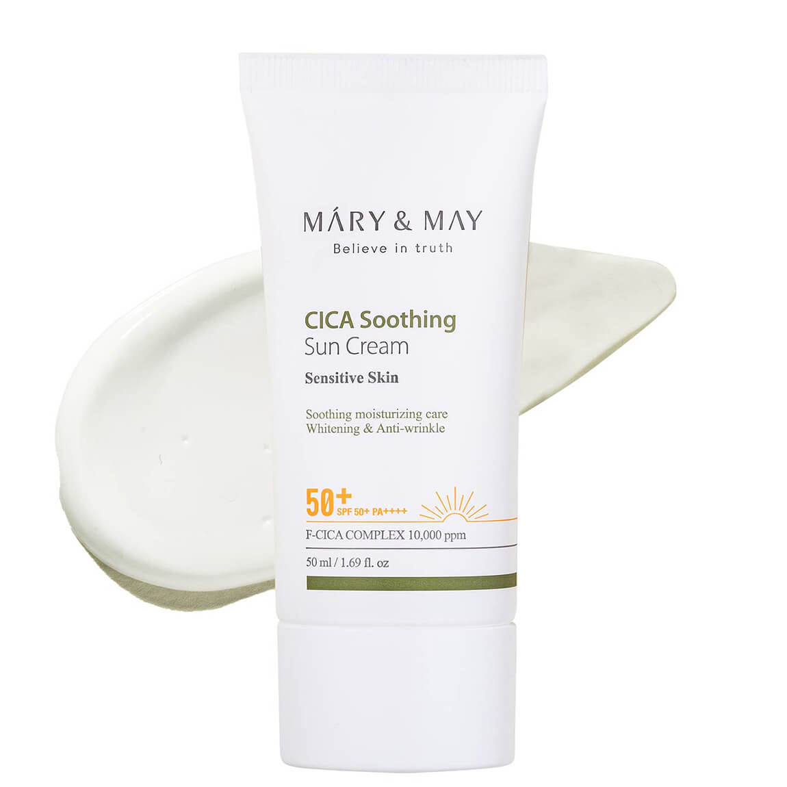 MARY & MAY CICA Soothing Sun Cream - Geeky Posh