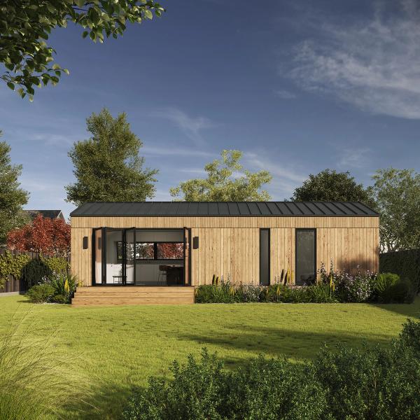 The Dwell House: 1 Bedroom 500+ Sq Ft Prefab ADU - Abodu