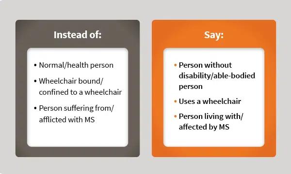 How to Talk About MS and Disabilities