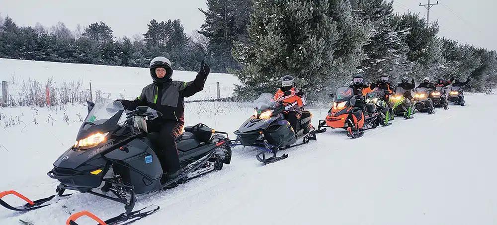 The Snowy Trails: MS Snowmobile Tour | National MS Society