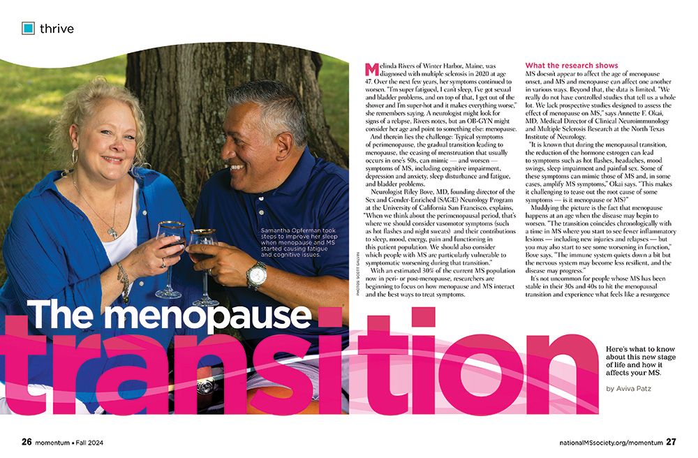 Letters to the Editor: A Welcome Read | National MS Society