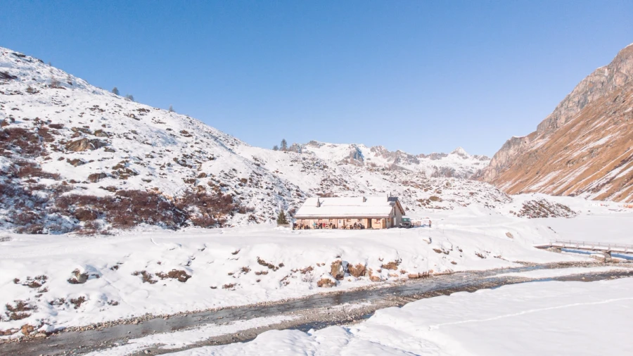 Alp Muot Selvas (Herbst/Winter), Sils, Engadin