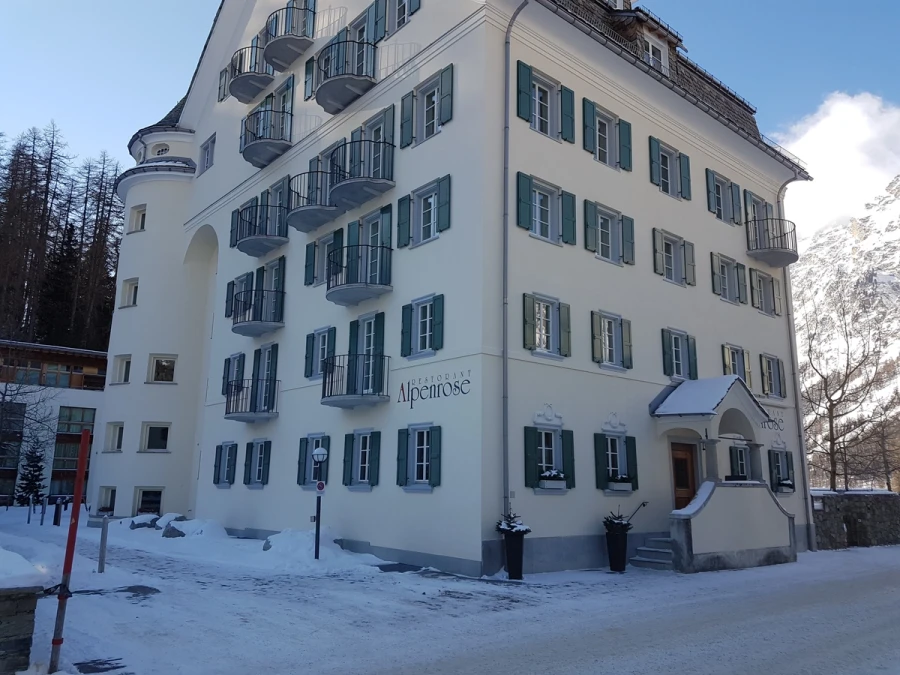 Restaurant Alpenrose, Sils, Engadin, Graubünden, Switzerland