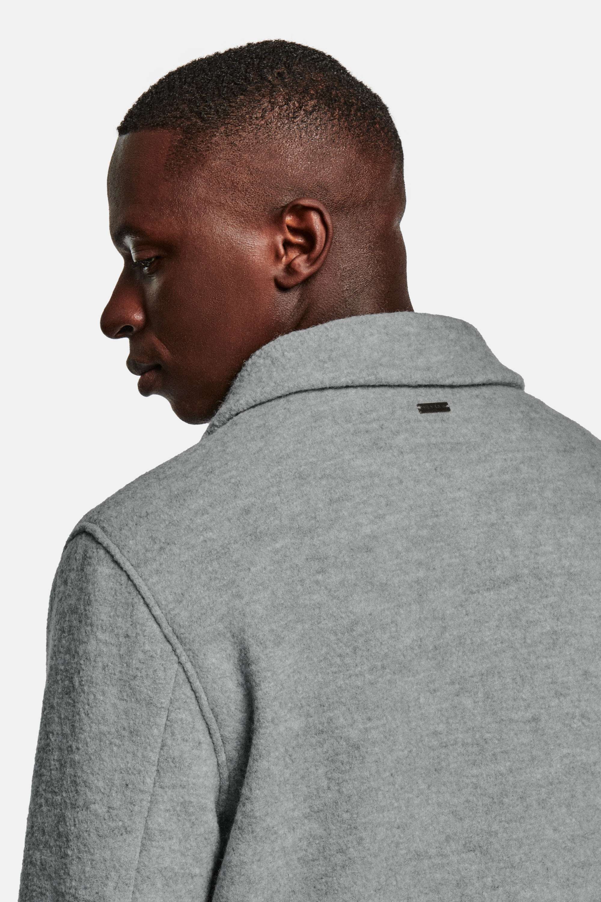 Oysters * The Wool Zip Shacket | MR MARVIS