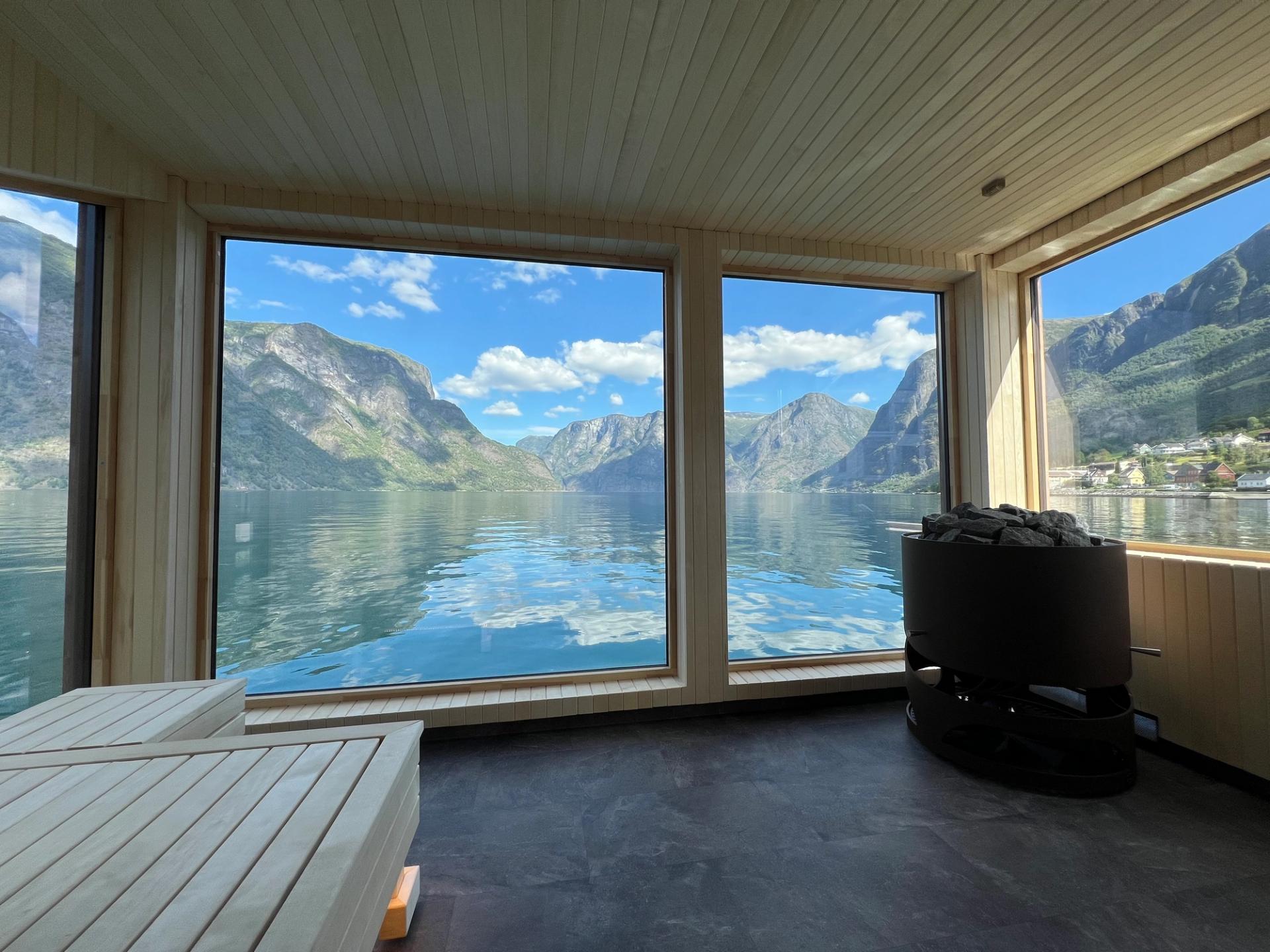 Private Fjord Sauna experience in Aurland - Norways best | Norway’s best