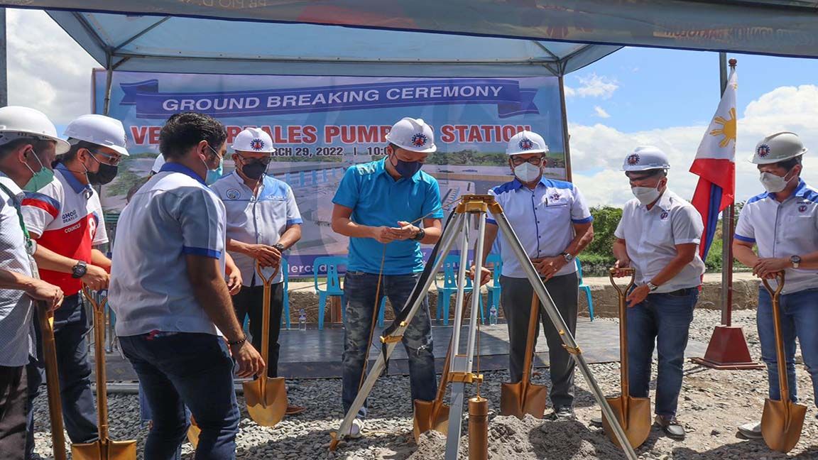 Civil works begin for Valenzuela pumping station project