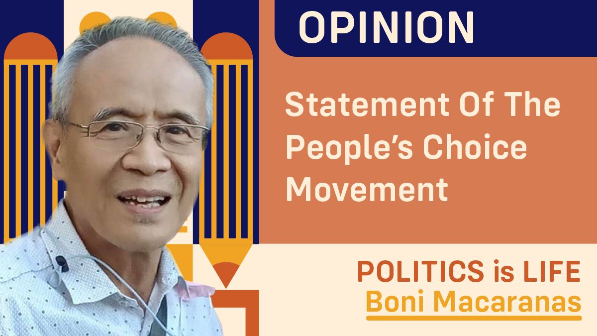 Statement Of The People’s Choice Movement