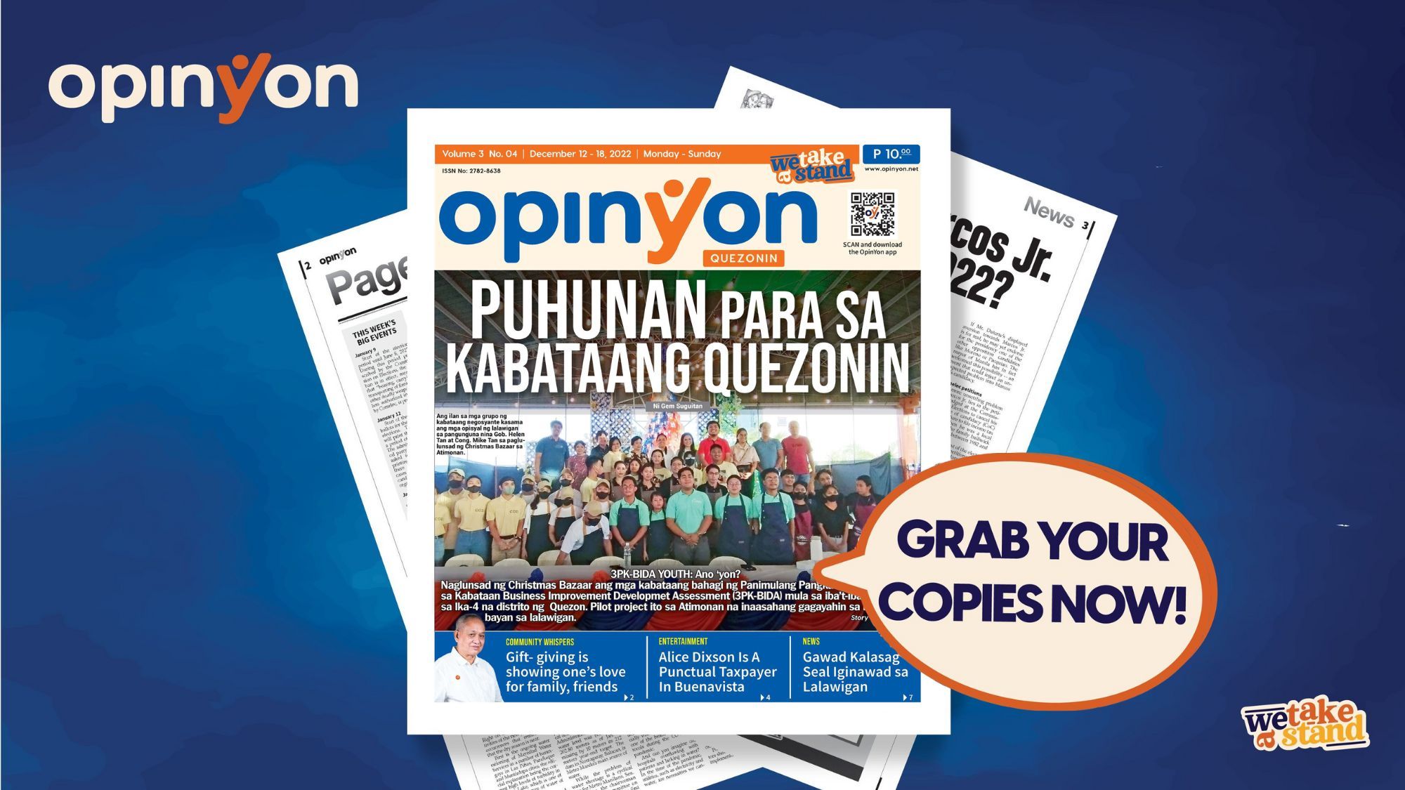 PUHUNAN PARA SA KABATAANG QUEZONIN