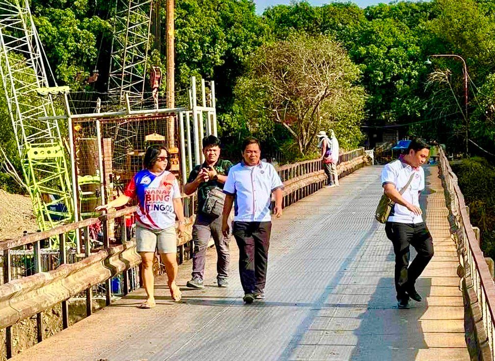 Proyekto ng DPWH First District, Binisita Proyekto ng DPWH First District, Binisita