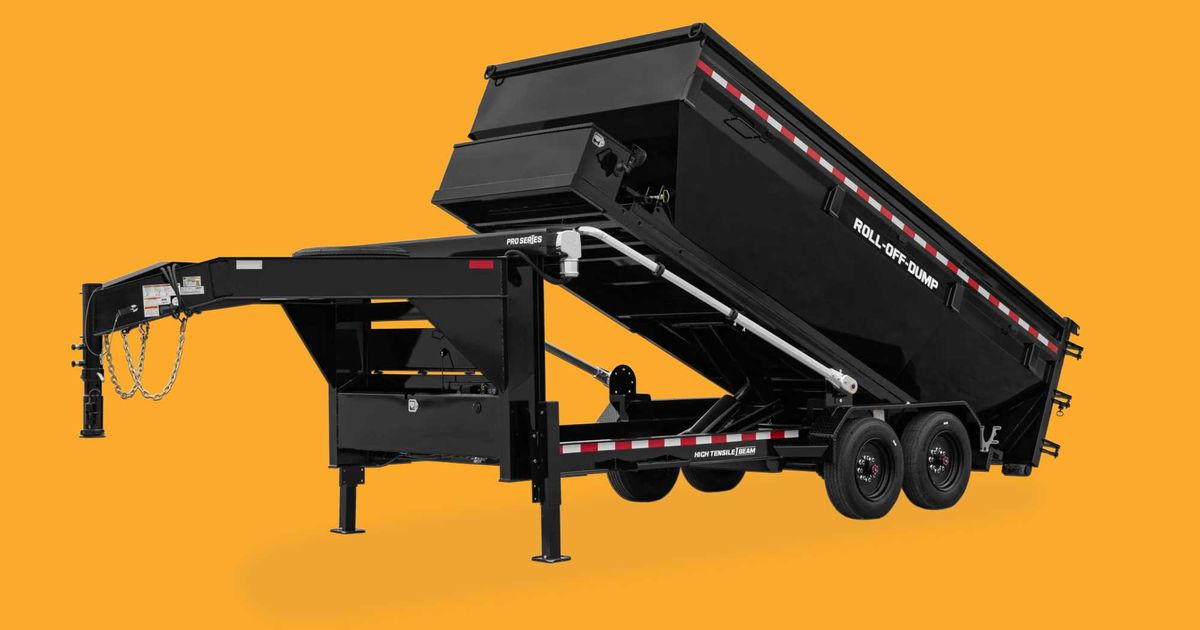 What Is a Roll-Off Trailer? Uses, Sizes, and How It Differs from a Dump ...