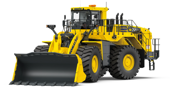 Machines / Komatsu WA600 - WA1200 | Hesselberg