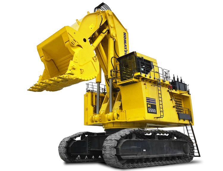 Machines / Komatsu PC3000 - PC8000 | Hesselberg