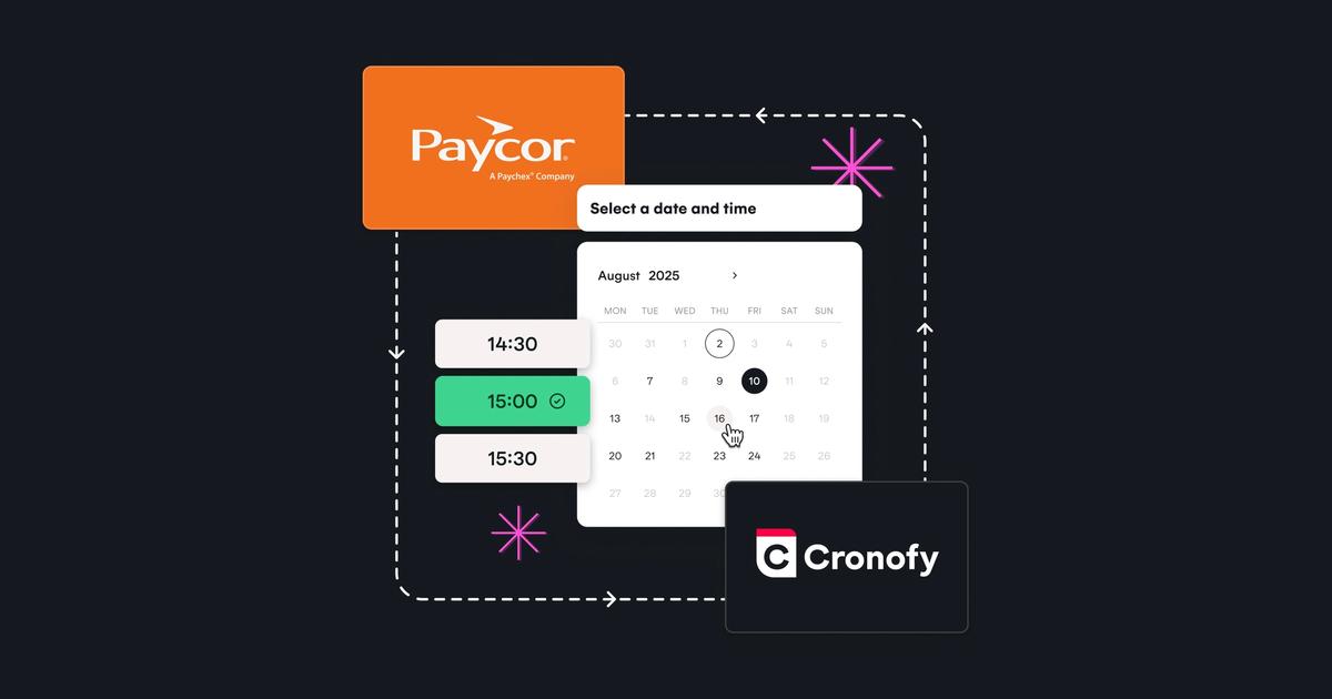 Cronofy brings streamlined interview scheduling for hiring teams using ...