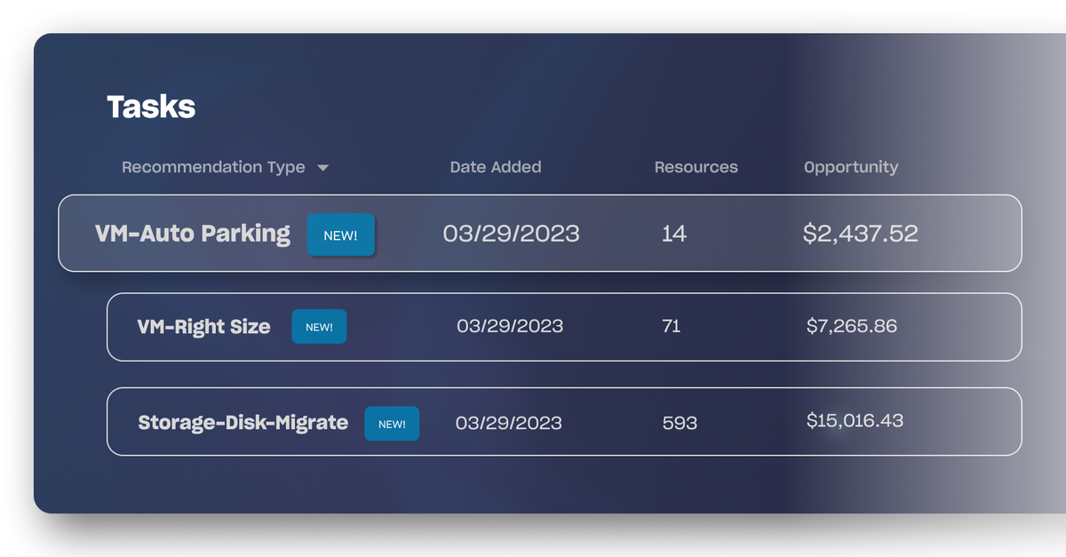 Optimize | Vega Platform
