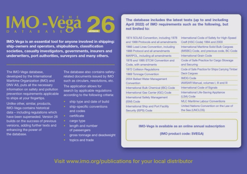 IMO-Vega | Veracity by DNV