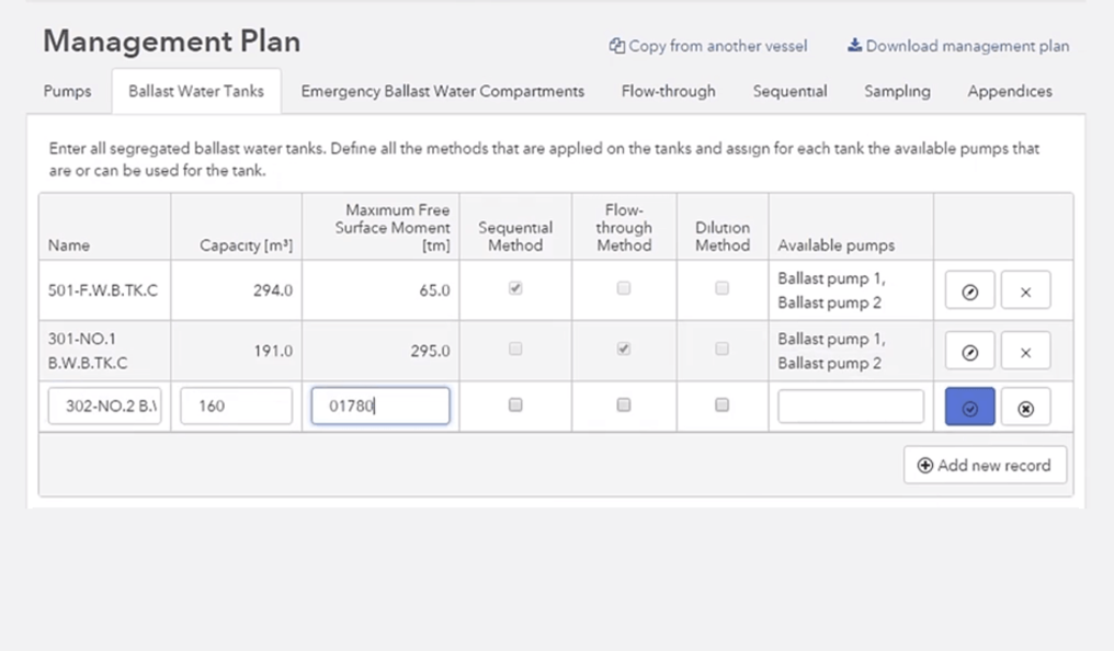 Ballast Water Management Plan (BWMP) Generator | Veracity by DNV