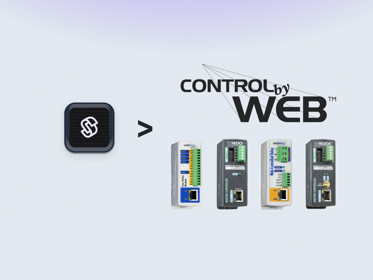 New Integration: ControlByWeb