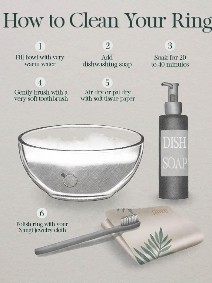 DIY: How To Clean Your Jewelry At Home | Nangi Fine Jewelry