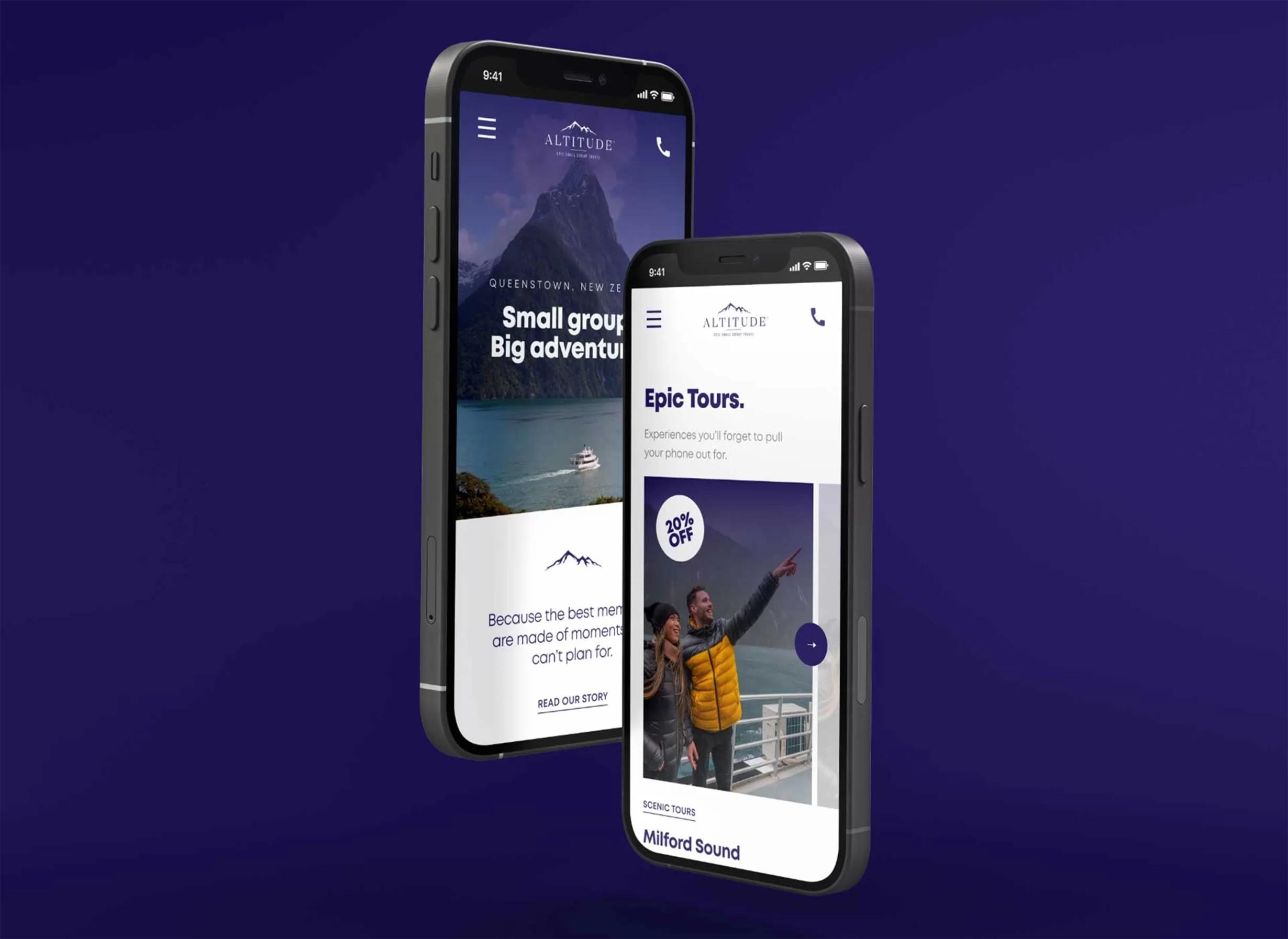 Altitude Tours | A Stunning Tourism Website Design