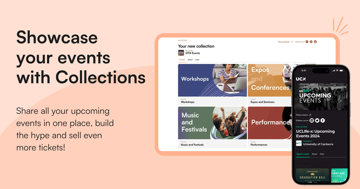 Introducing: Collections! | Humanitix Blog