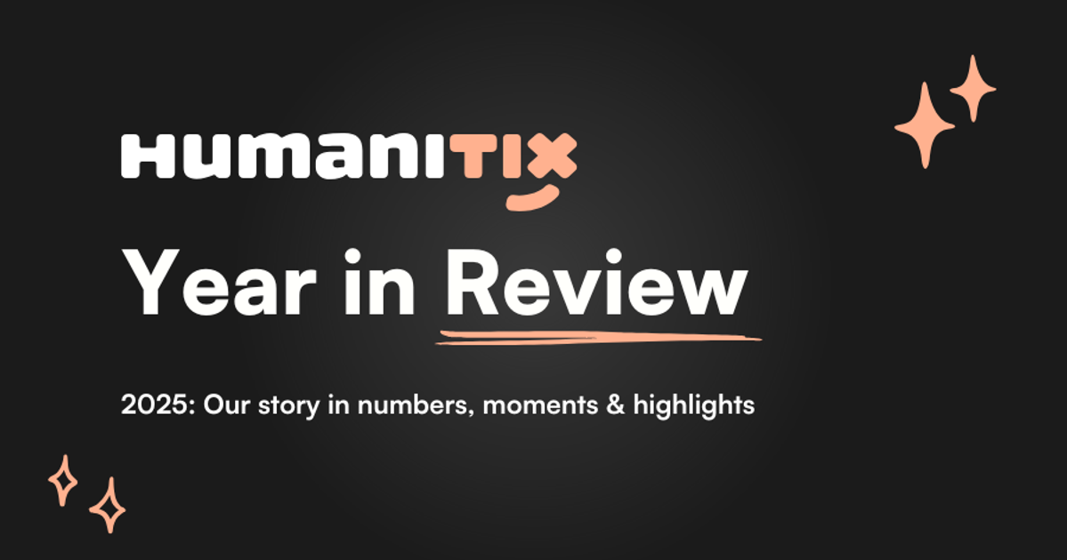The Events That Mattered: Humanitix Year in Review 2025 | Humanitix Blog