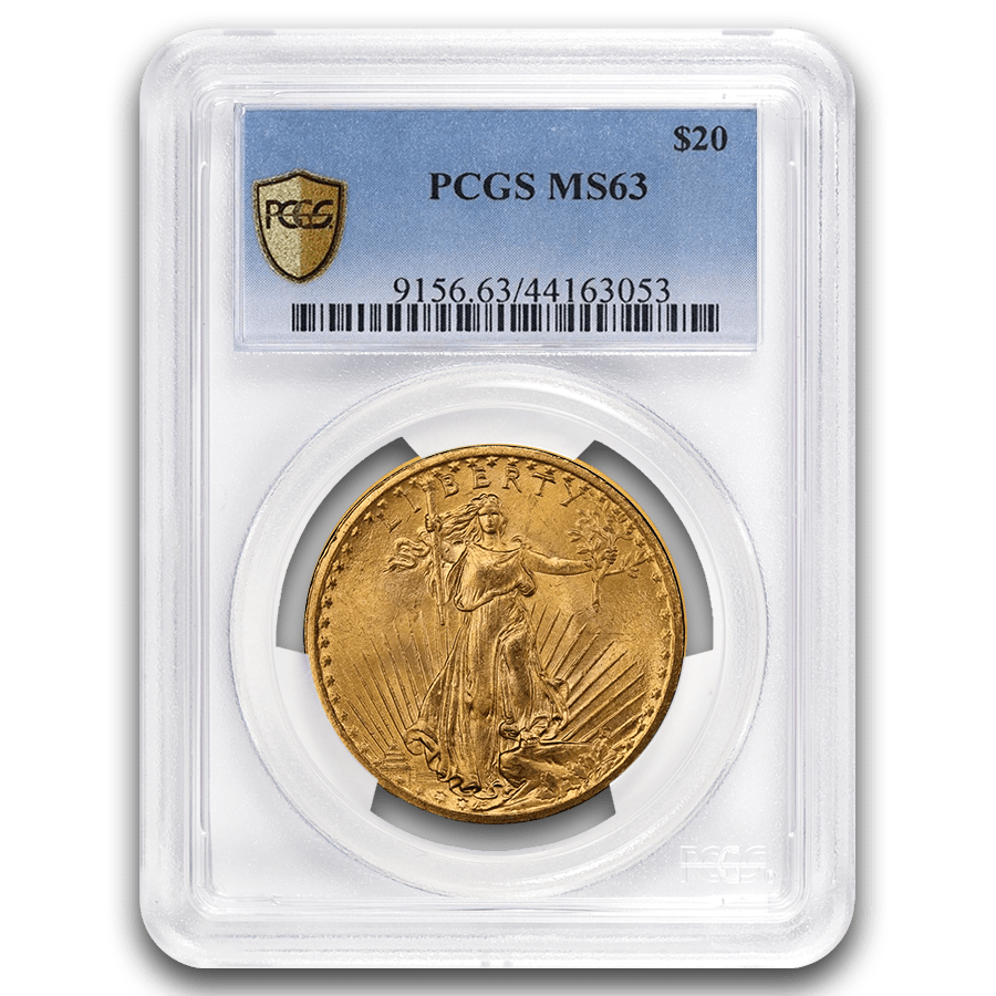 Moneda de oro de 20 dólares - MS-63 NGC St. Gaudens Años mixtos | GOLD ...