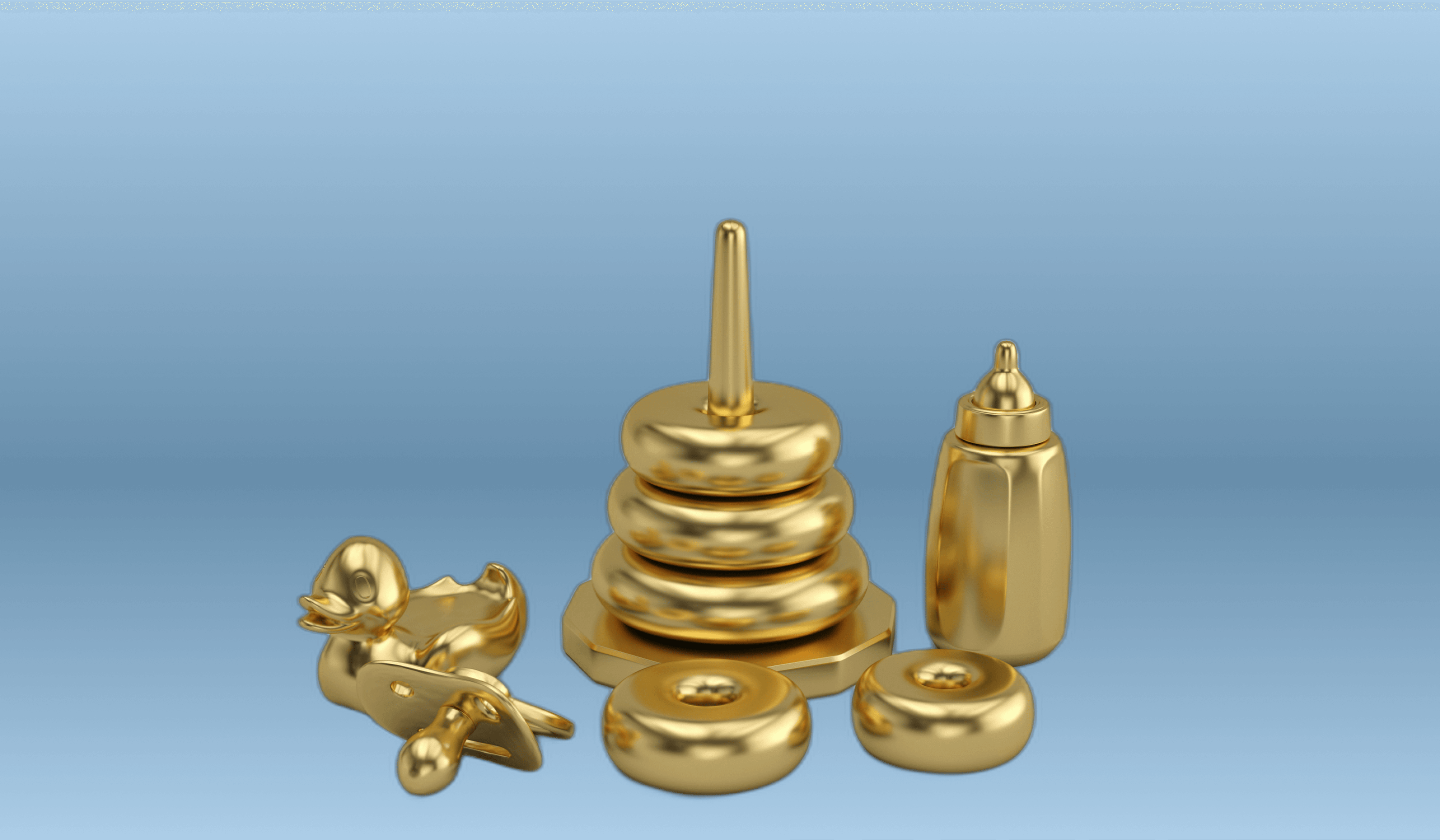 Why gold is the ultimate new baby gift