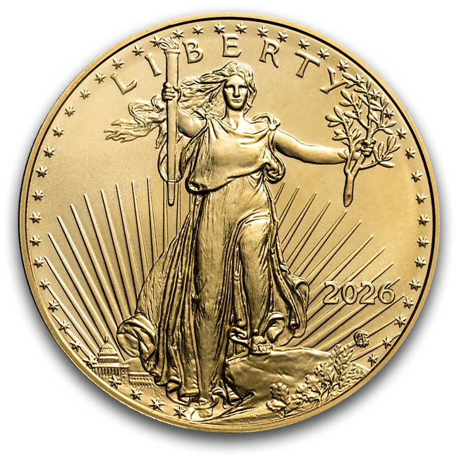 Pièce d’Or American Eagle 1/2 once 2026 | GOLD AVENUE