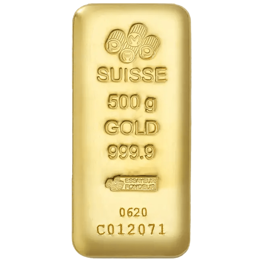 Buy 500 g Gold Bar Online - PAMP Suisse