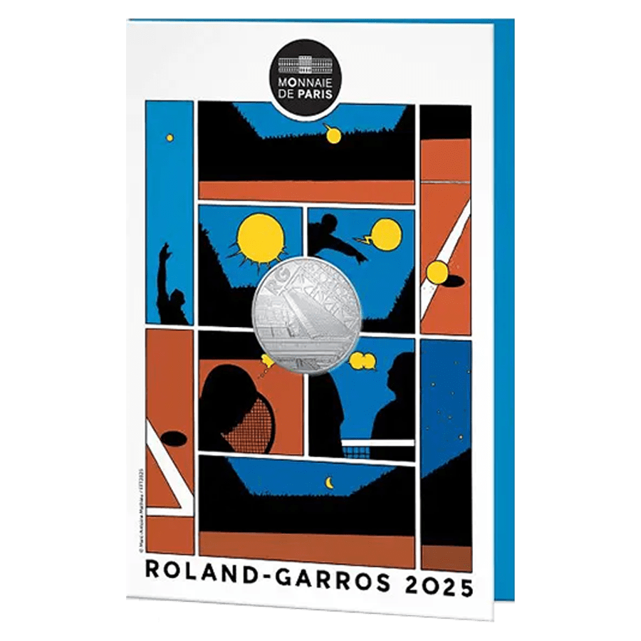 13 grammes Pièce d'Argent – Roland Garros 2025 | GOLD AVENUE